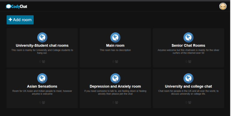 Uk university student and college chat rooms.