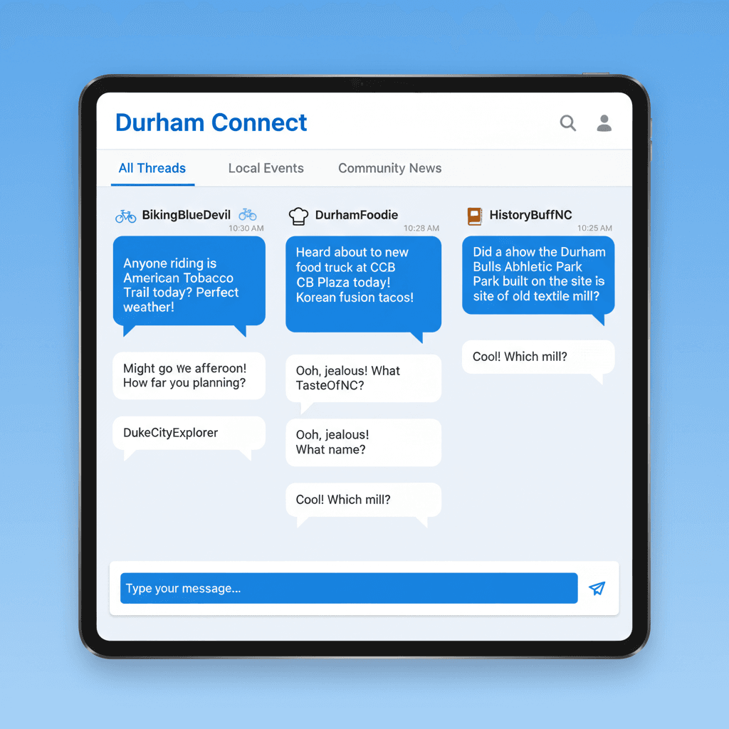 Durham Chat Rooms - Connect with Your Local Community